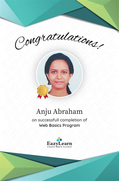 eazylearn eazylearn congratulates anju abraham from koovapady perumbavoor who