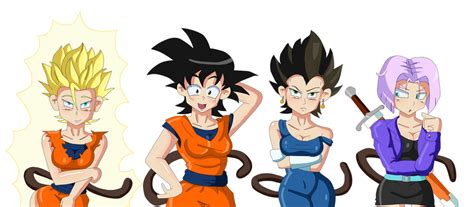Dragon Ball Z Rule 63 By Themaskofafox On Deviantart