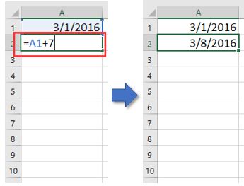 How To Fill Date By Week In Excel Quickly And Easily