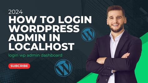 Login Wordpress Admin In Localhost Localhost Wordpress Login Wp Admin Dashboard 2024 Youtube
