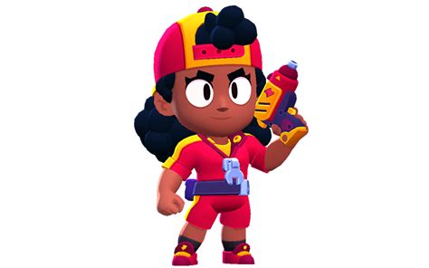 Meg From Brawl Stars Coloring Pages Print For Free
