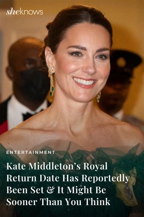 Kate Middletons Royal Return Date Has Reportedly Been Set And It Might