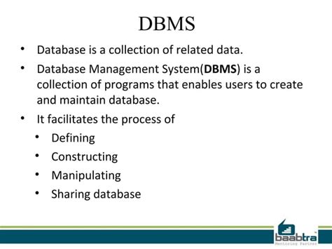 Diffrence Between Rdbms Oodbms And Ordbms Ppt Databases Computer Software And Applications