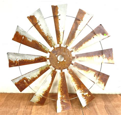 Lot 40in Rustic Windmill Head