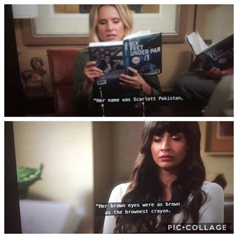 The Good Place Season 4 Episode 6 This Entire Scene Is A Great Parody