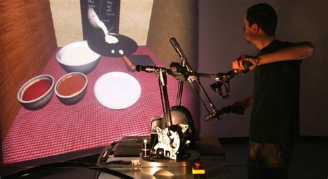 Setup Bimanual Interaction With Two 6 Dof Haptic Devices Virtuose Download Scientific