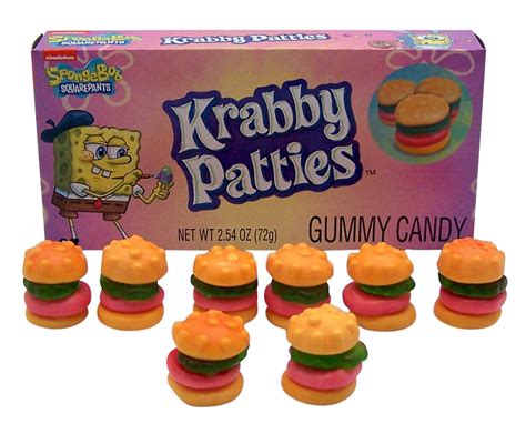 Nickelodeon Spongebob Squarepants Gummy Candy Krabby Patties Movie Theatre Style Desertcart India