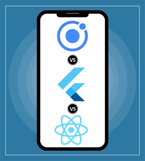 ionic vs flutter vs react native cross platform technology