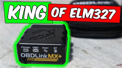 This Elm327 Adapter Is Best Obdlink Mx Youtube