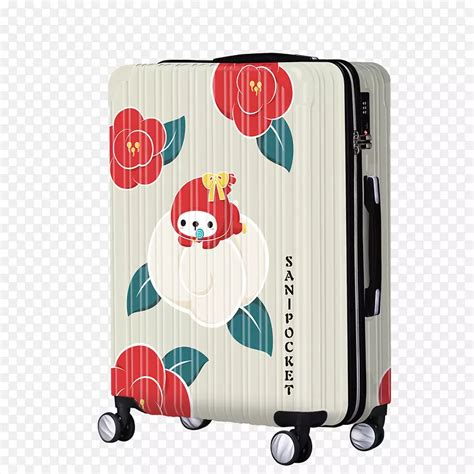 卡通可爱花朵拉杆箱实物图PNG图片素材下载 图片编号7327352 PNG素材网