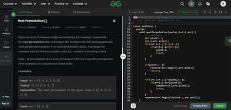 Geekstreak2024 Gfg160 Problemsolving Geeksforgeeks Codingchallenge