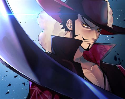 Mmn User Tmjt Dracule Mihawk One Piece Absurdres Highres Boy Beard Closed Mouth