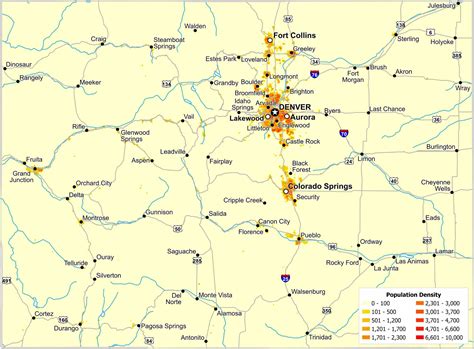 Map Of Parker Colorado Us Maps