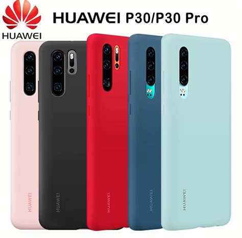Huawei P Pro Case Original Official Liquid Silicone Protect Cover Huawei P Case