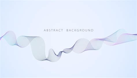 Premium Vector Abstract Wave Vector Beautiful Lines Concept Technology Network Internet