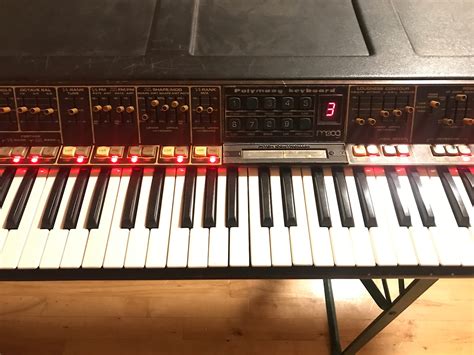 Matrixsynth Moog Polymoog 203a Analog Synthesizer