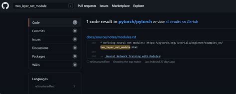 custom nn modules github link is broken · issue 65527 · pytorch