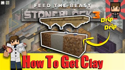 Ftb Stoneblock How To Get Clay Use The Dripper Tutorial 50 Off