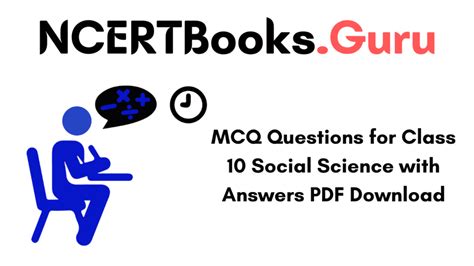 Mcq Questions For Class 10 Social Science With Answers Pdf Download