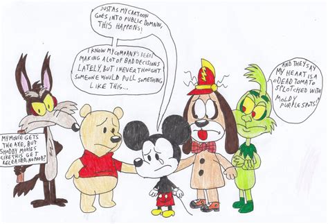 Comforting Mickey By Frogwoodproductions On Deviantart