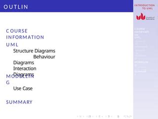 UML Stands For Unified Modelling Language Intro Pptx