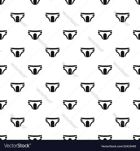 Adult Diapers Pattern Simple Style Royalty Free Vector Image