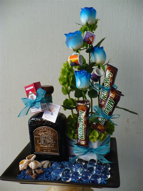 Arreglo Floral De Cumpleanos Para Hombre Arreglo Floral Cumpleaños