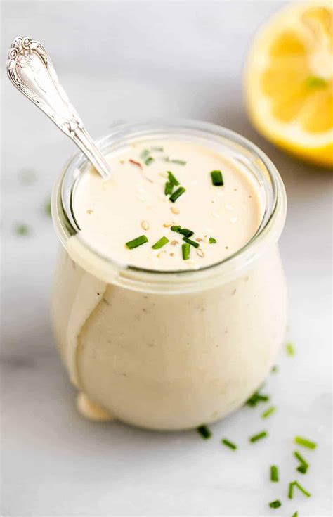Lemon Garlic Tahini Dressing Eat With Clarity