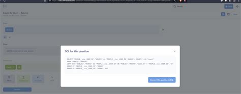 Order By Getting Added By Default · Issue 28962 · Metabasemetabase · Github