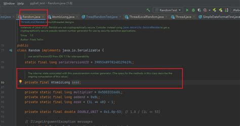 Threadlocalrandom原理解析 Gball个人知识库