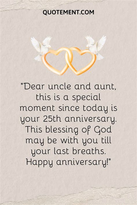 25th Wedding Anniversary Wishes For Uncle And Aunty 48 Off