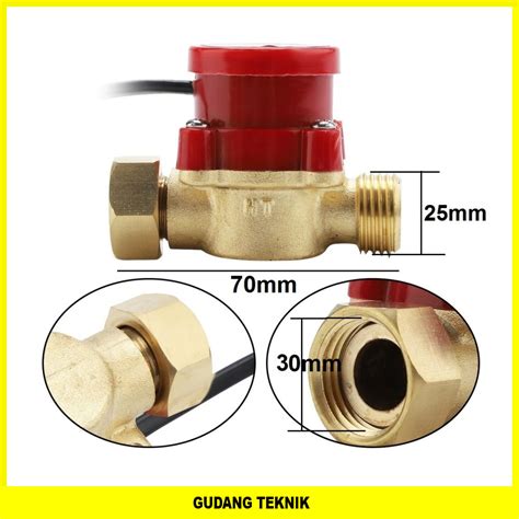 Jual Brass Flow Switch 1 X 34 Isco Saklar Otomatis Pompa Air Booster