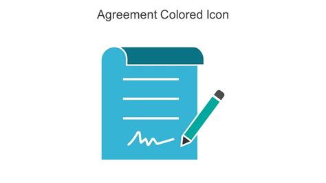 Agreement Colored Icon In Powerpoint Pptx Png And Editable Eps Format Ppt Example