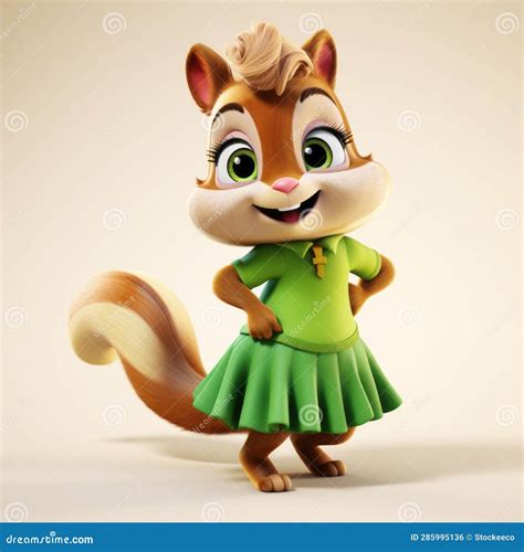 Cartoon Chipmunk