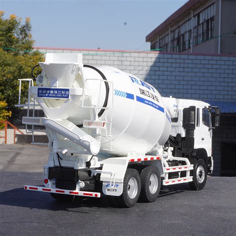 1 24 Cimc Ruijiang Alloy Concrete Mixing Truck Scale Model For T