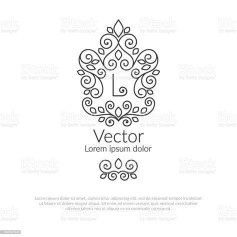 흑인과 백인의 상징 멋진 로고 모노 그램 초대장 전단 메뉴 브로셔 아라빅 양식에 대한 스톡 벡터 아트 및 기타 이미지 아라빅 양식 0명 고풍스런 Istock