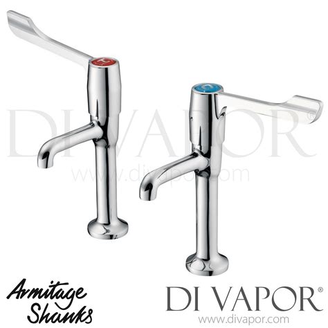 Armitage Shanks S8265aa Markwik High Neck Pillar Taps With 150mm Lever Handles Spare Parts