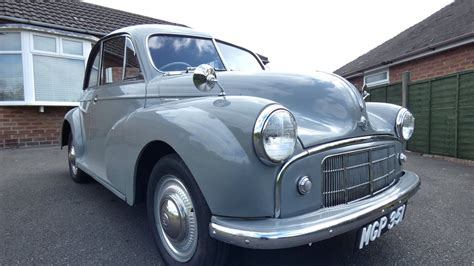 1950 Morris Minor Grey Manual 4 Speed Right Hand Drive In United