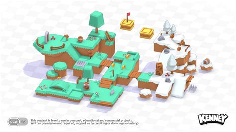 3d Platformer Kit A Free Asset Pack To Build Games With Gdevelop Gdevelop