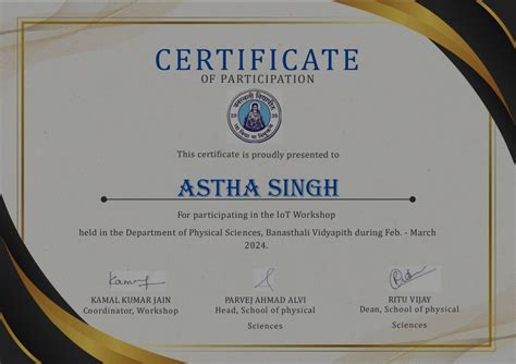 Astha Singh On Linkedin Iot Technology Workshop Learning Innovation Banasthalividyapeeth