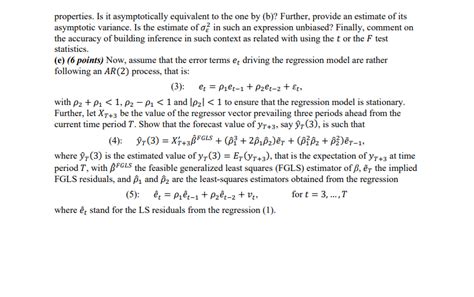 Consider The Mlr Multiple Linear Regression Model