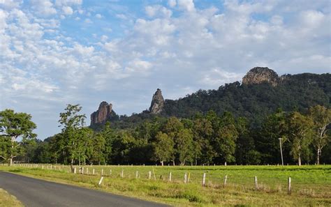 The Nimbin Rocks In Northern Nsw Cathedral Rock At Left A Photo On