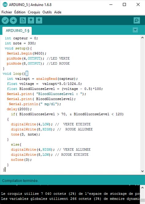 Coding For The Reading Of The Sensor Download Scientific Diagram