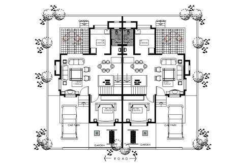 Library With Auditorium Building Layout Plan Autocad Drawing Dwg File Artofit