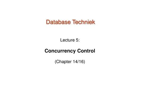 ppt database techniek powerpoint presentation free download id 1104404