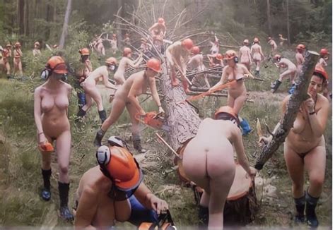 Hard Hats Are Mandatory Ladies Cloths Not So Much Pic