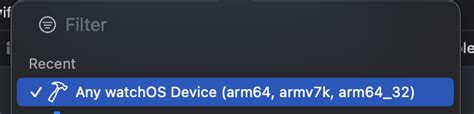 Add Support For `arm64` Architecture For Watchos Devices Xcode 14