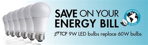 TCP W Equivalent LED Light Non Dimmable Soft White K Pack Of