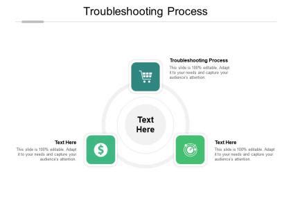 Troubleshooting Process PowerPoint Presentation And Slides PPT Slide SlideTeam