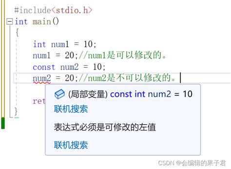 指针变量类型的意义和const的用法指针的类型有意义吗 Csdn博客